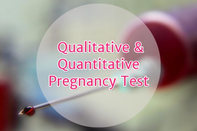 What Are Qualitative And Quantitative Pregnancy Tests 7812