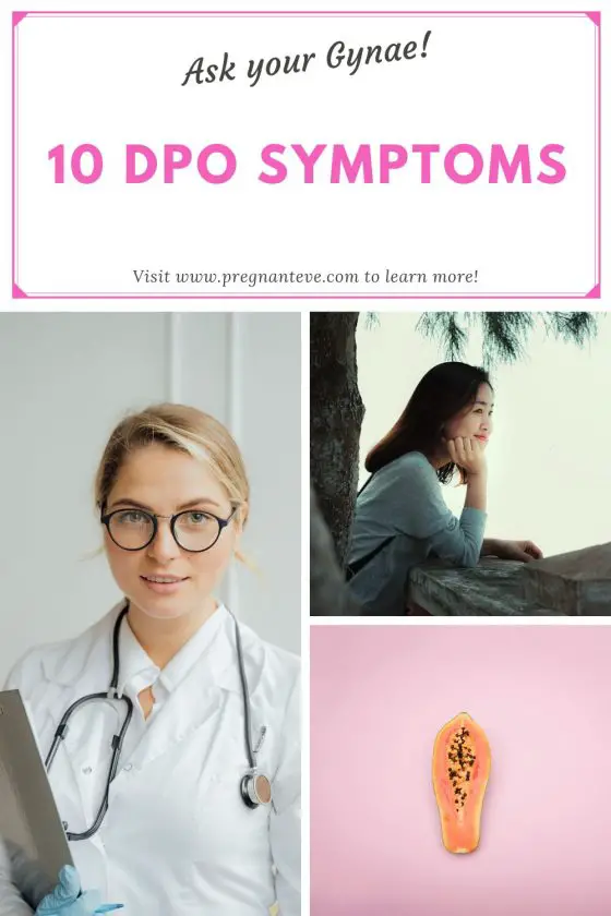 10 DPO Symptoms and Signs & 10 DPO No Symptoms